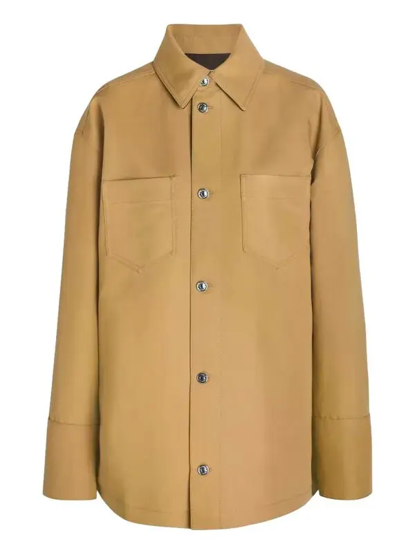 ARMARIUM Buttoned Chest-pocket Jacket - Neutrals