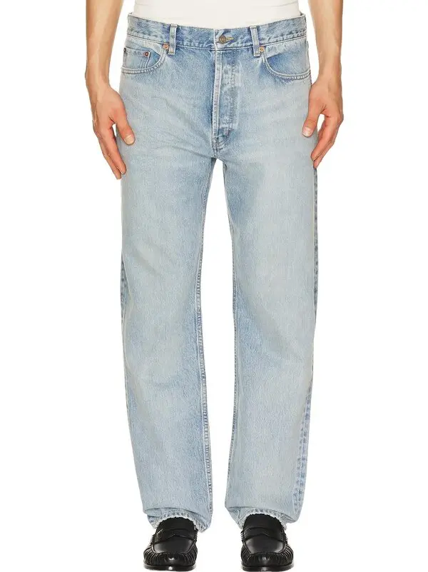 Saint Laurent Long Mick Jeans - South Blue