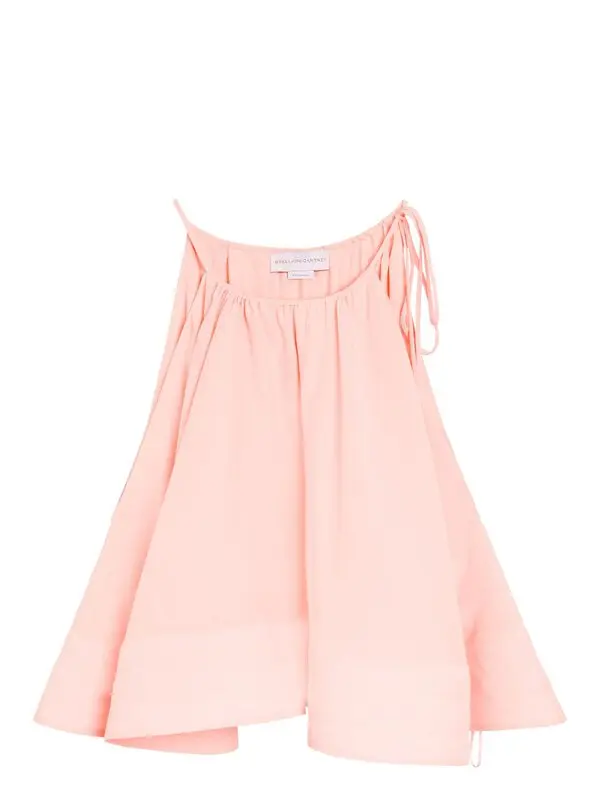Stella McCartney Silk-crepe Top - Light Pink