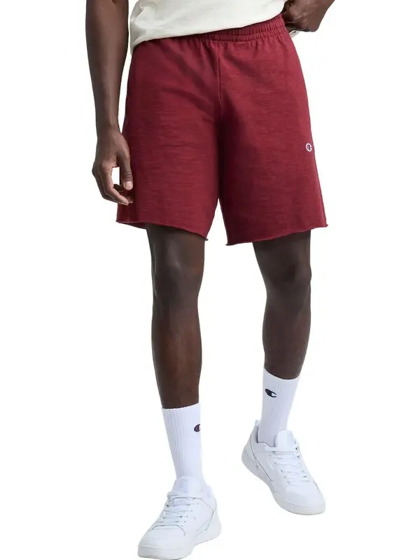 Champion 9" Modern Retro Washed C Logo Shorts - Pomegranate