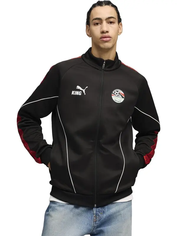 PUMA Egypt King Anthem Soccer Jacket - Black