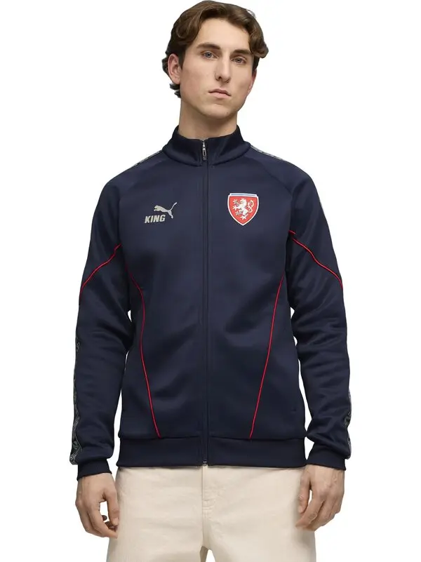 PUMA Czechia King Anthem Soccer Jacket - Blue