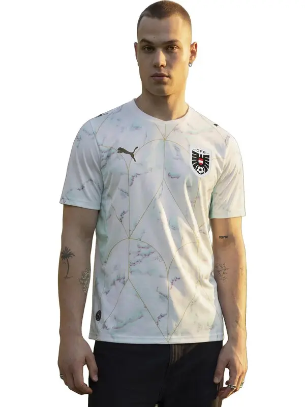 PUMA Austria Away Soccer Jersey - White