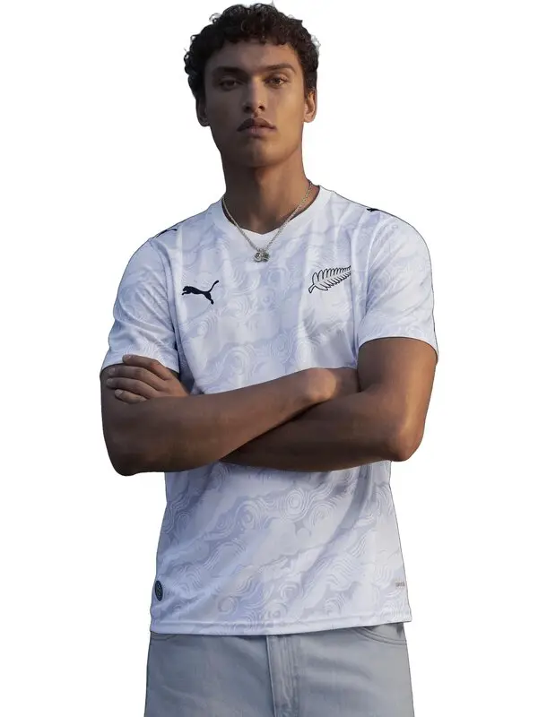 PUMA New Zealand Away Soccer Jersey - White