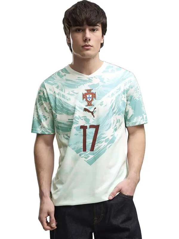 PUMA Portugal Away Player Jersey - White