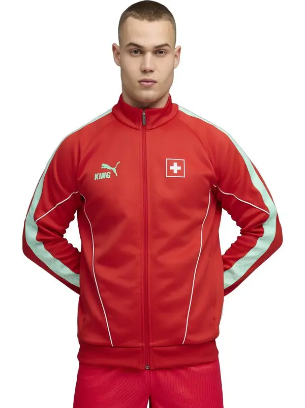 PUMA Switzerland King Anthem Jacket - Red