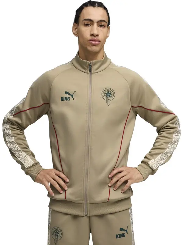 PUMA Morocco King Anthem Track Jacket - Beige