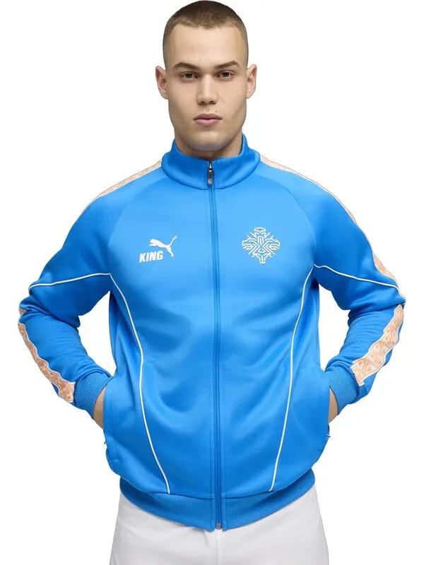 PUMA Iceland King Anthem Soccer Jacket - Blue