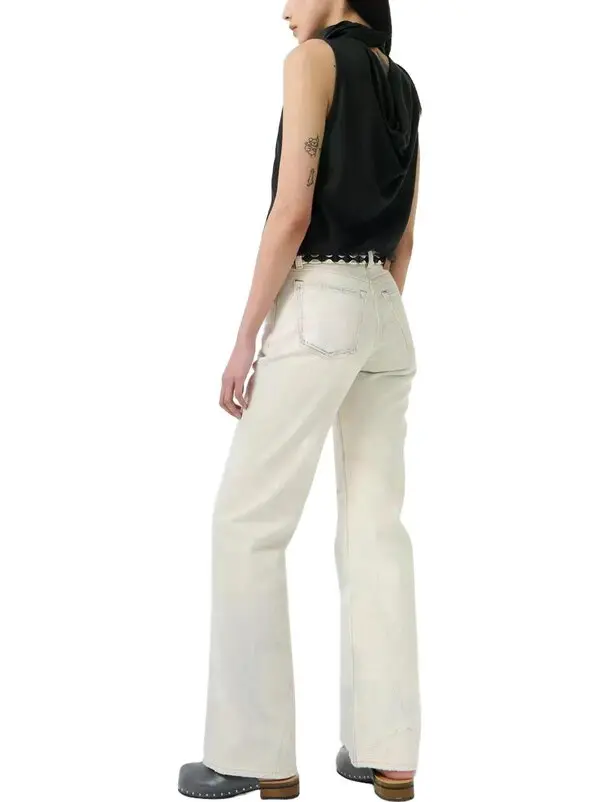 Our Legacy Printed Ripped Jeans - Neutrals