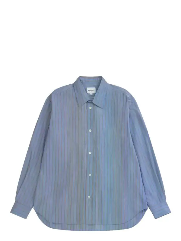 Norse Projects Striped Shirt - Blue