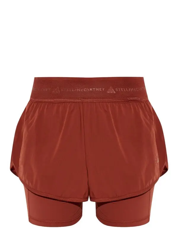 Adidas By Stella McCartney Training Shorts - Red