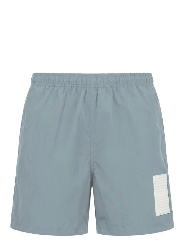Stone Island X Marina Relaxed Fit Shorts - Blue