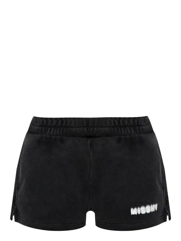 MISBHV Logo-printed Shorts - Black
