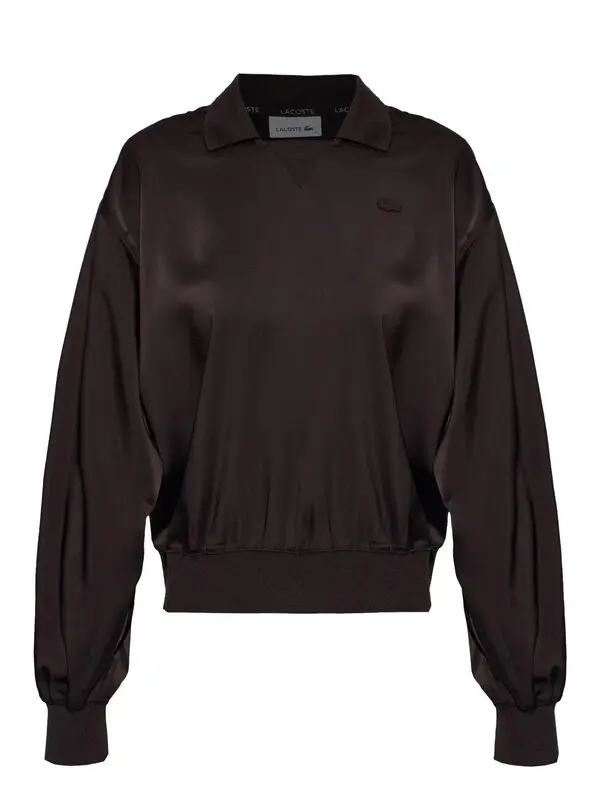 Lacoste Long-sleeve Polo - Brown