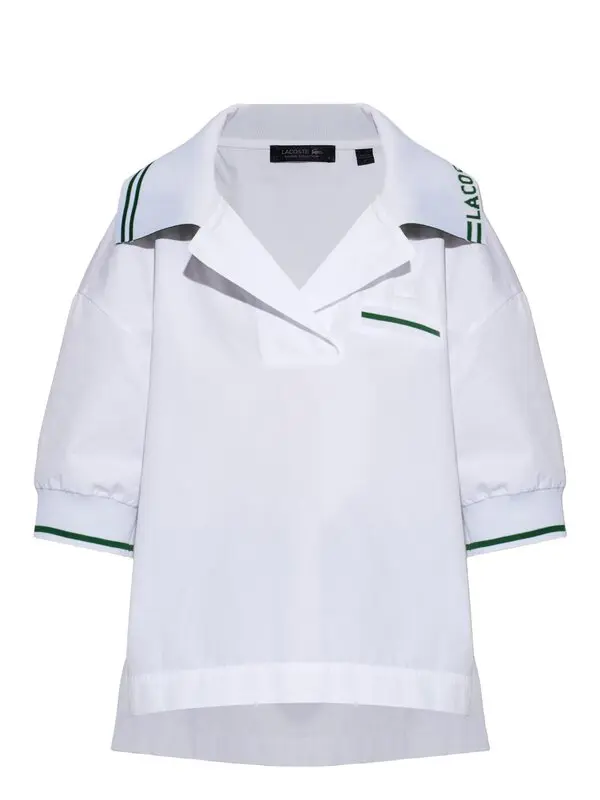 Lacoste Logo Polo - White