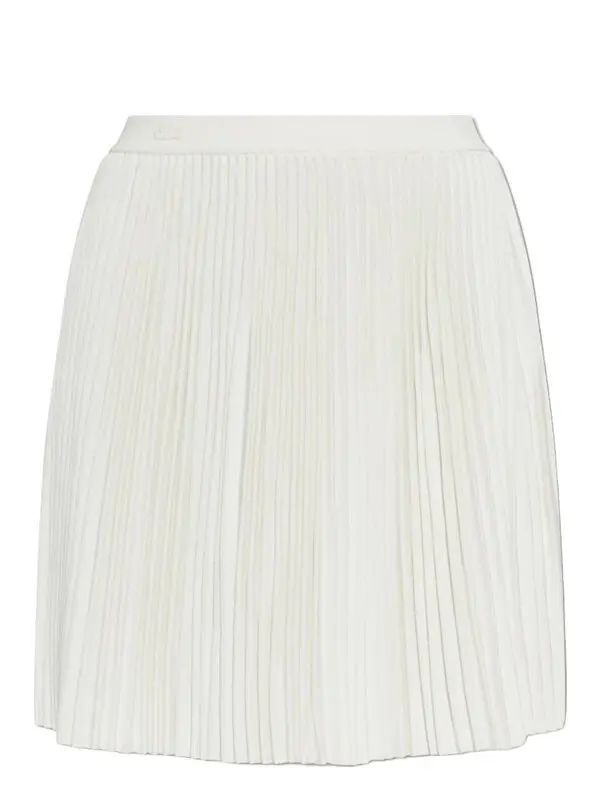 Lacoste Pleated Mini Skirt - White