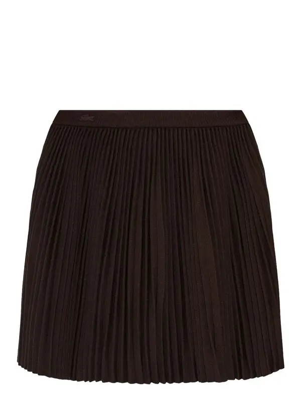 Lacoste Pleated Mini Skirt - Black