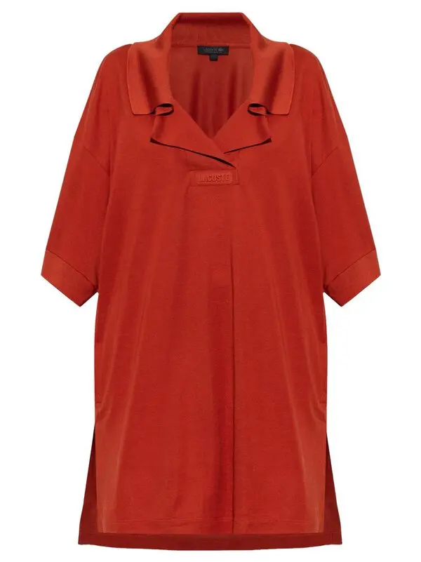 Lacoste Silk Dress - Red