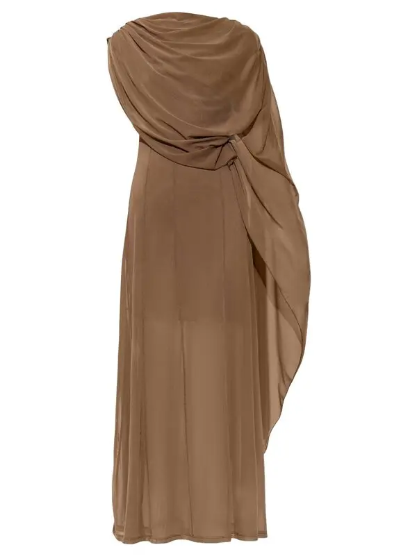 GESTUZ Gzmaddin Maxi Dress - Brown