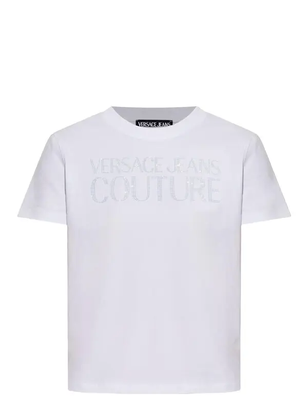 Versace Sequined T-shirt - White