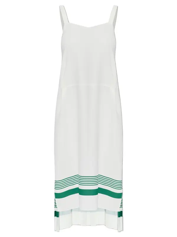 Lacoste Strappy Dress - White