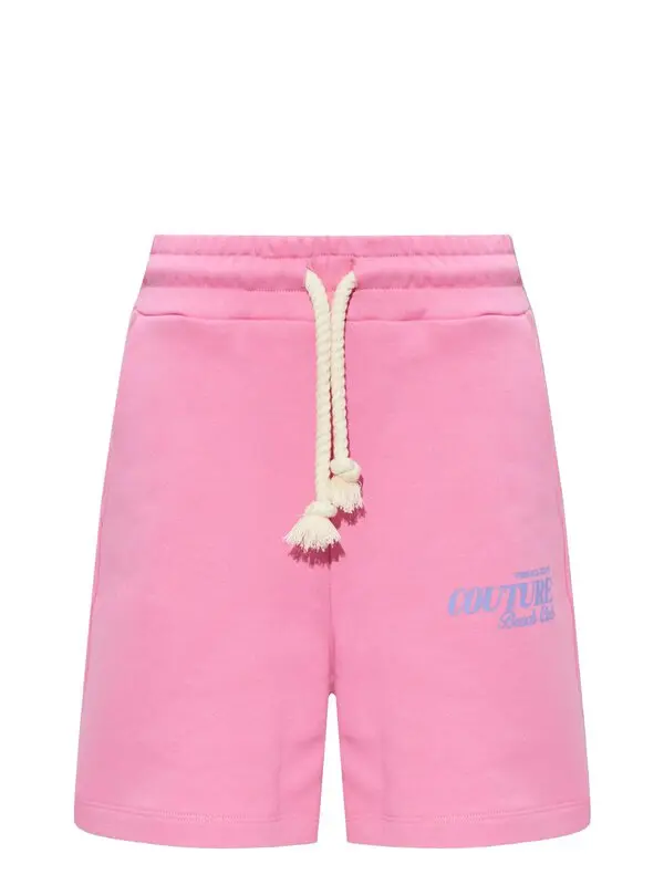 Versace Sweatshorts With Logo - Pink