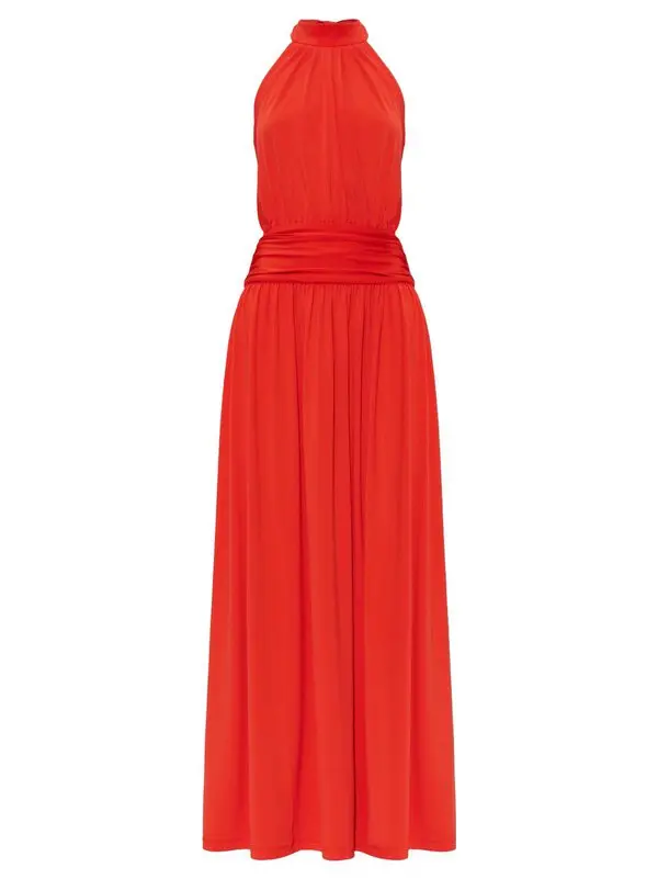 GESTUZ Gzkadie Maxi Dress - Red