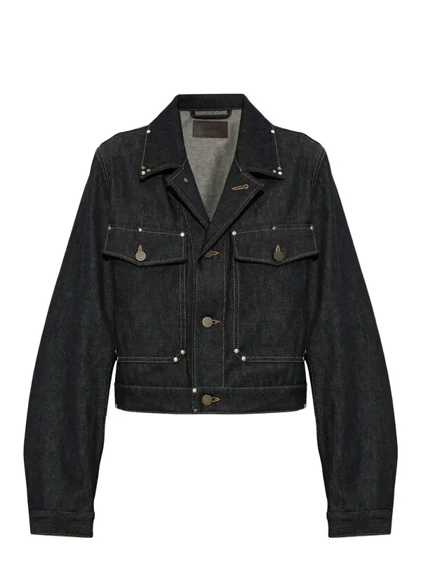 LEMAIRE Denim Jacket - Navy Blue