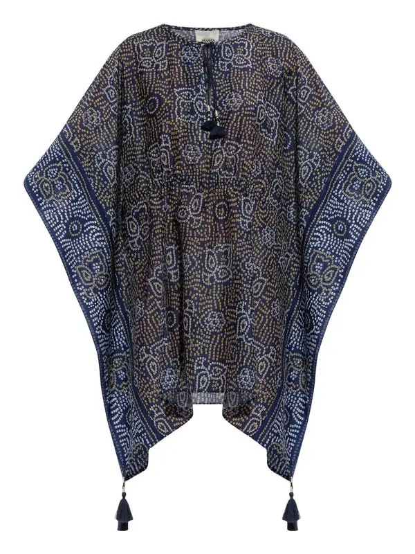 Isabel Marant Loreliz Kaftan - Navy Blue