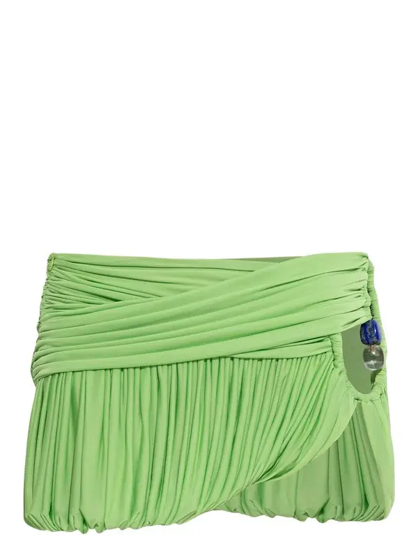 Christopher Esber Beach Glass Bubble Skirt - Green