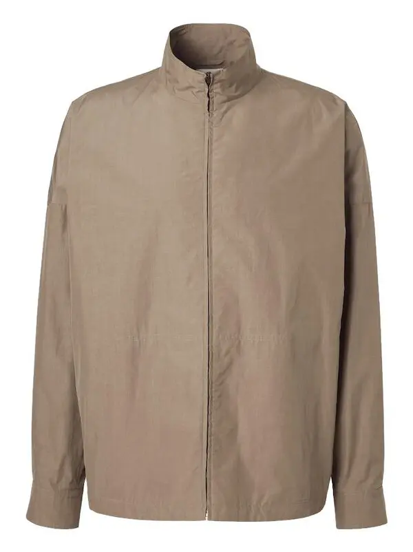THE ROW Trenton Cotton Jacket - Green
