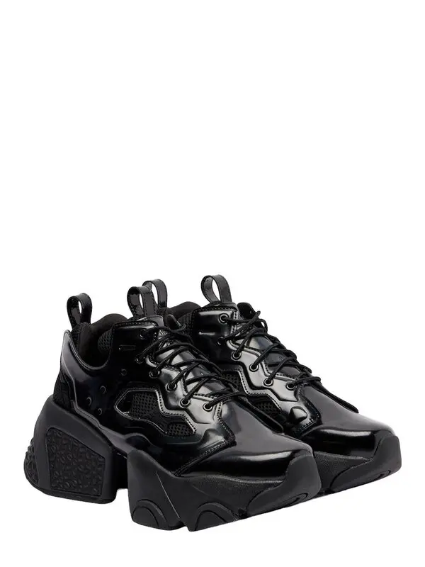Noir Kei Ninomiya X Reebok Platform Sneakers - Black