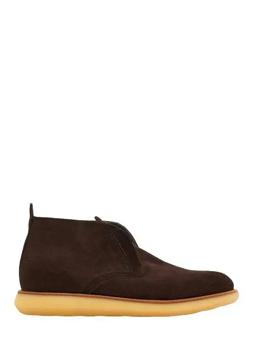FERRAGAMO Slip-on Desert Boot - Red