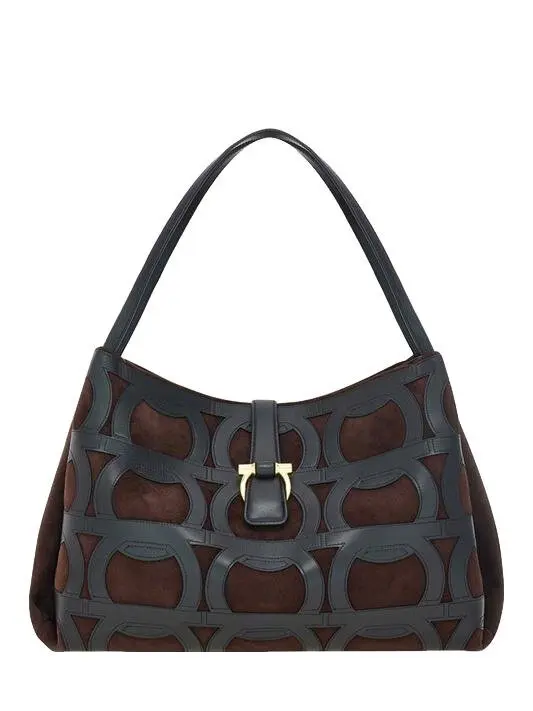 FERRAGAMO Mia Tote Bag - Black