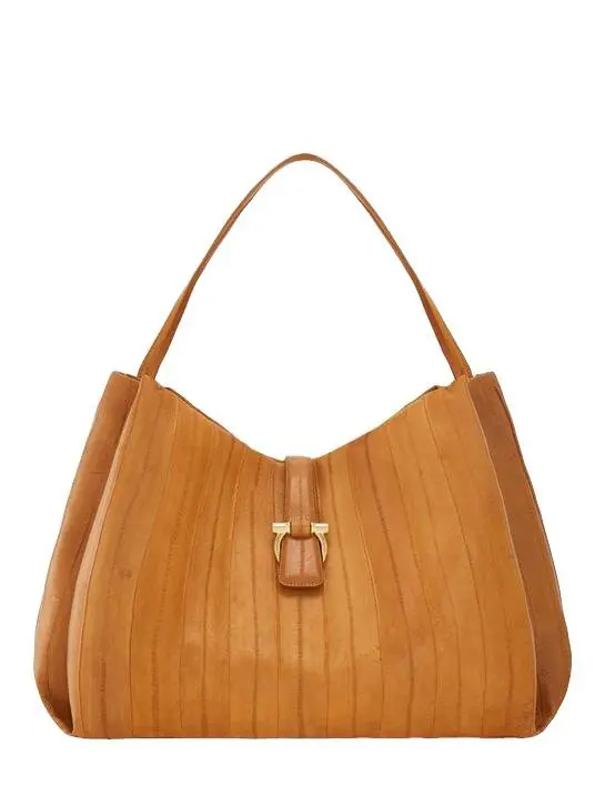 FERRAGAMO Mia Tote Bag - Gold