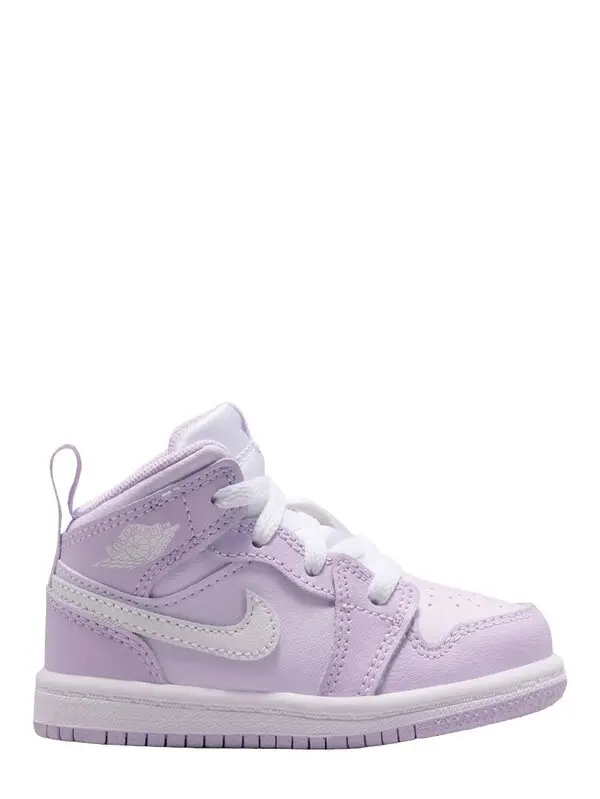 JORDAN 1 Mid Sneakers - Violet Mist/barely Grape/white