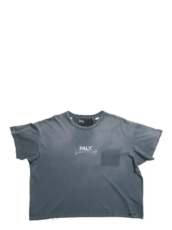 PALY Core Logo Tee Shirt - Washed Blue