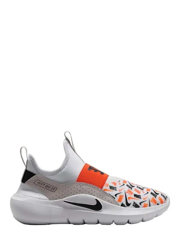 Nike Flex Runner 4 Sneakers - White/safety Orange/vast Grey