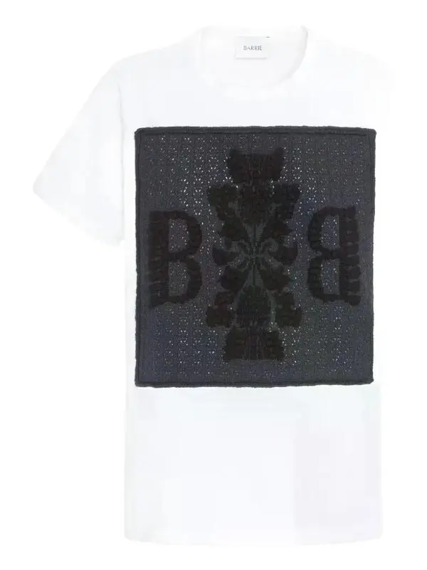 BARRIE Logo-patch T-shirt - White