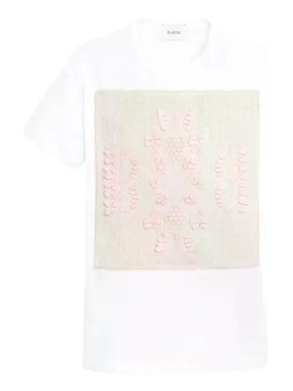 BARRIE Logo-patch T-shirt - White