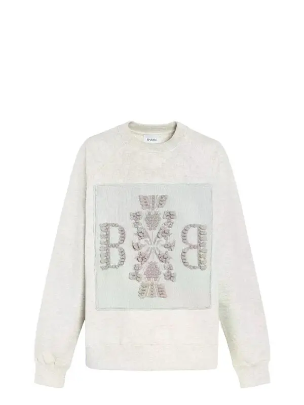 BARRIE Logo Sweatshirt - Grey