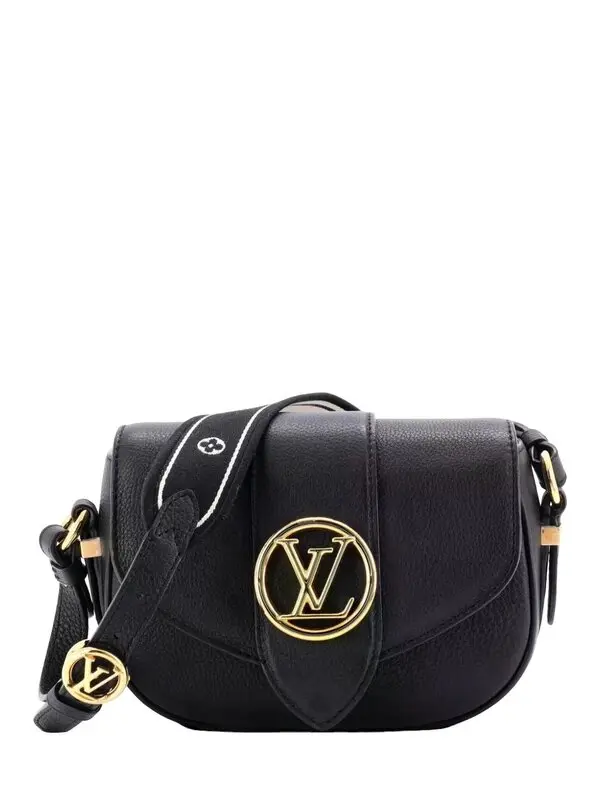 LOUIS VUITTON Pont 9 Soft Pm - Black