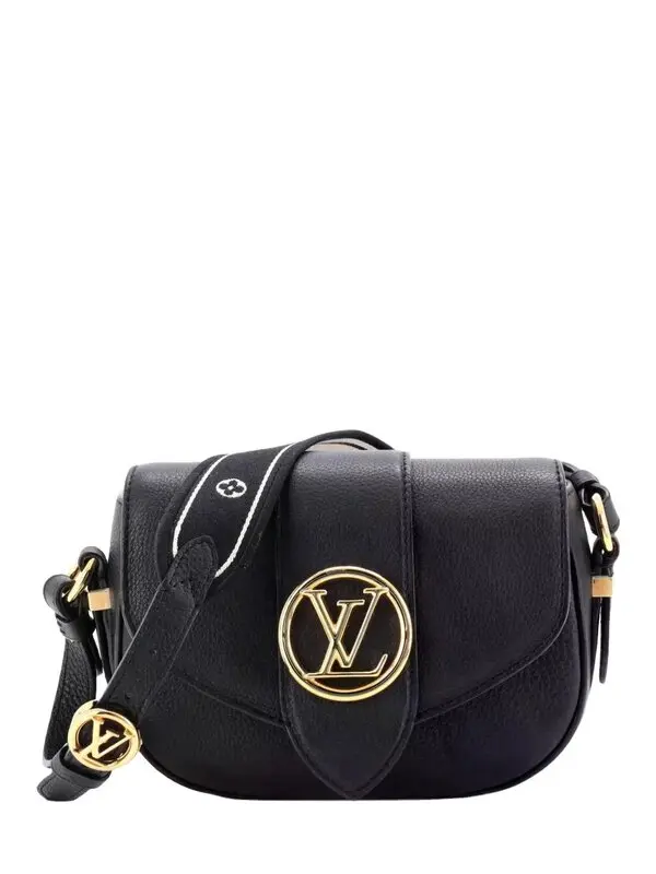 LOUIS VUITTON Pont 9 Soft Pm - Black