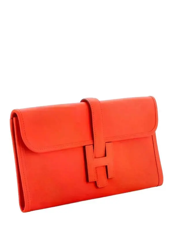 Hermès Jige Elan 29 Clutch Bag - Orange