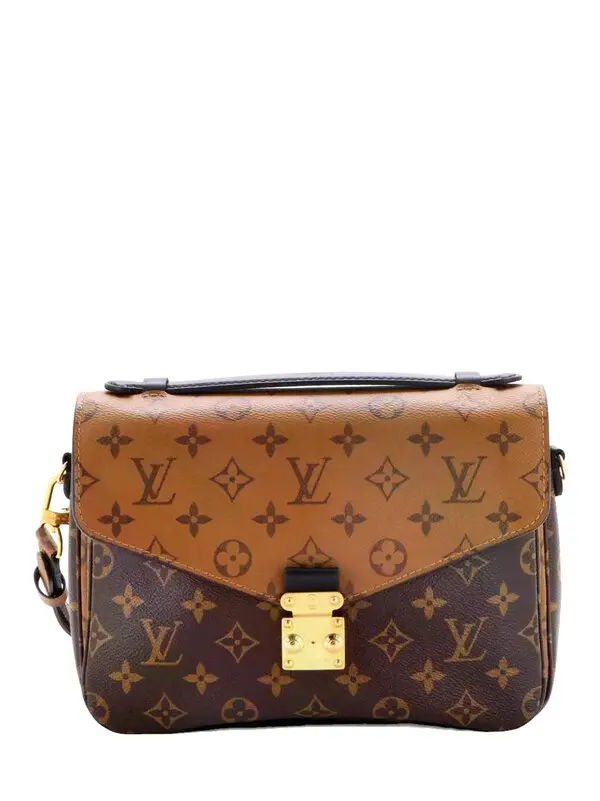 LOUIS VUITTON Pochette Metis Reverse Monogram Canvas - Brown