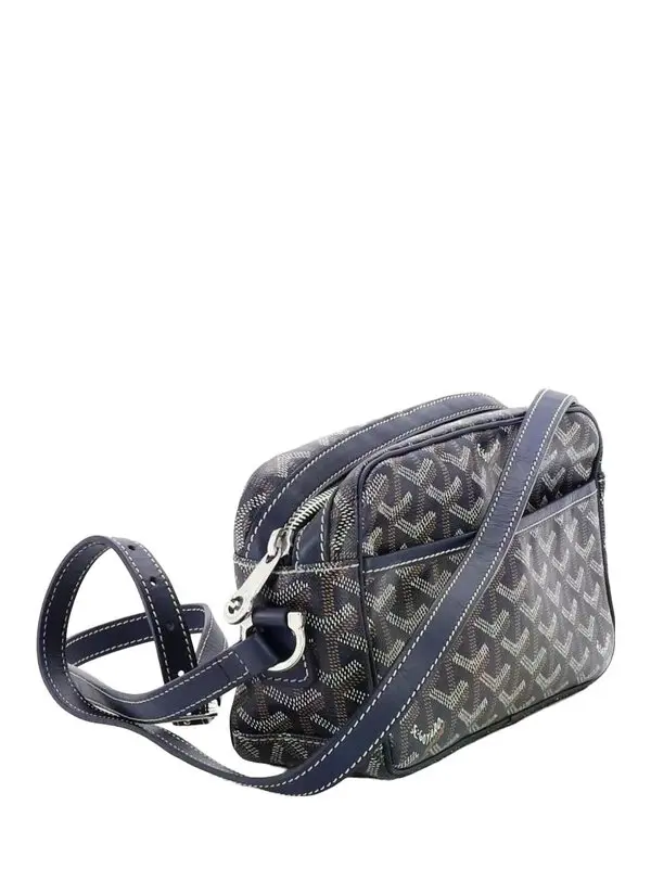 Goyard Cap Vert Coated Canvas Crossbody Bag - Blue