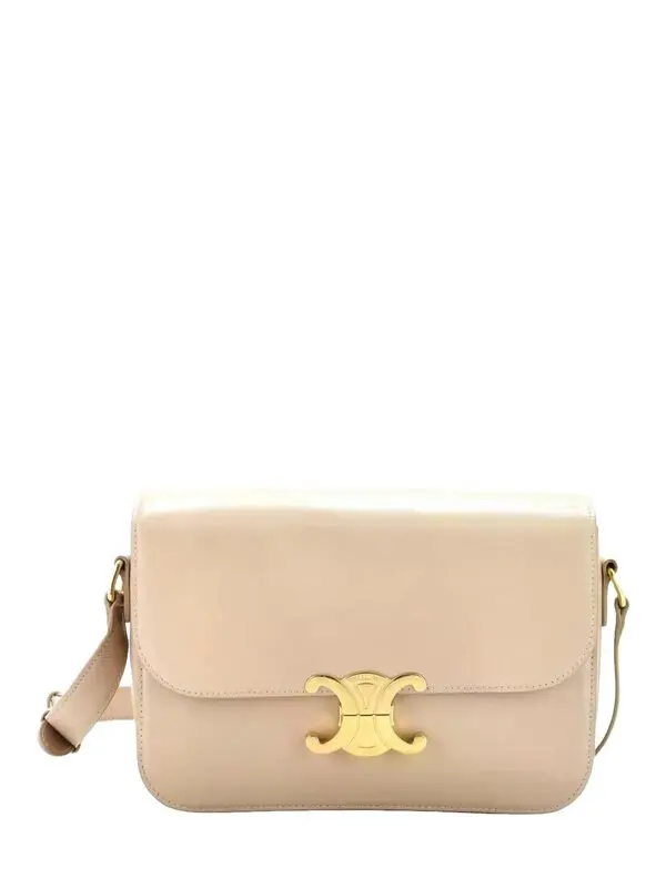 Celine Triomphe Shoulder Bag - Gold