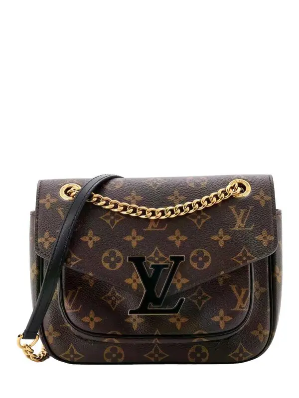LOUIS VUITTON Passy Handbag Monogram Canvas - Brown