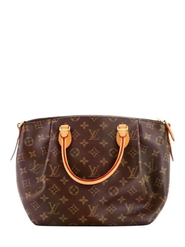 LOUIS VUITTON Turenne Handbag Monogram Canvas Pm Satchel - Brown