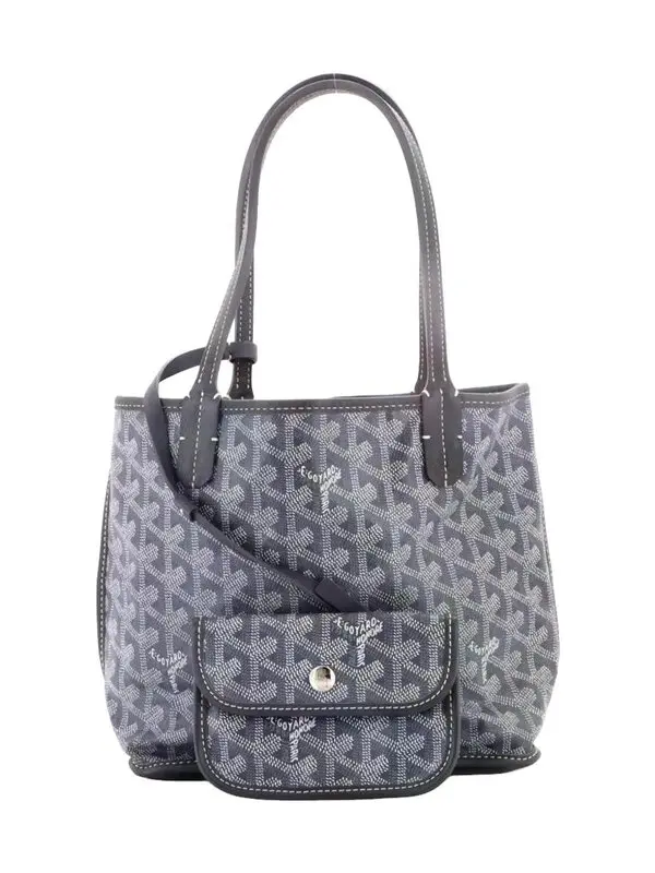 Goyard Anjou Reversible Mini Satchel - Grey